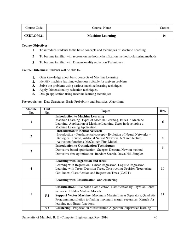 Machine Learning | PDF | Machine Learning | Artificial Neural Network