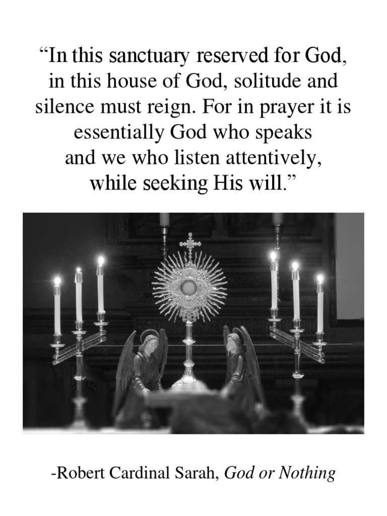 Solitude and Silence in Prayer | PDF