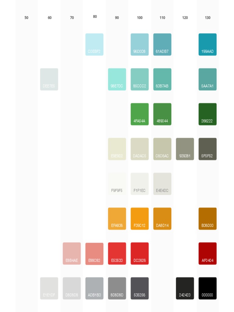 Hex Color Code Collection | PDF
