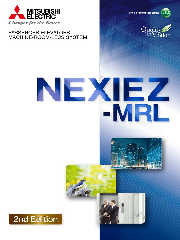 Passenger Elevators Machine-Room-Less System | PDF | Elevator ...