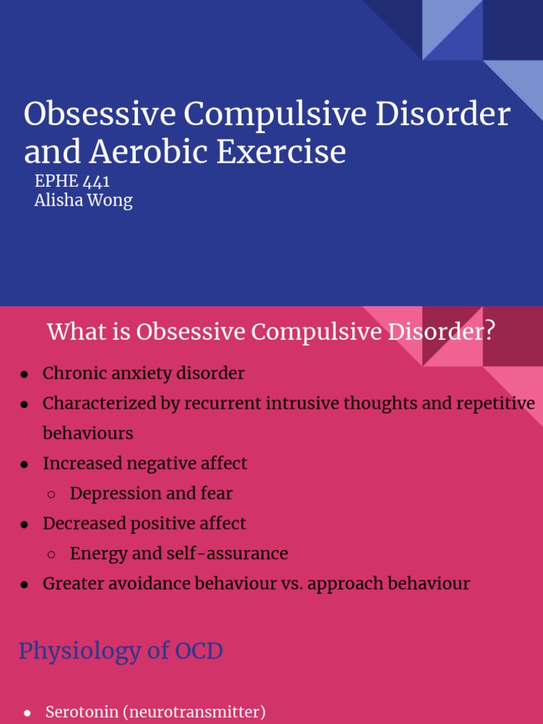 Obsessive Compulsive Disorder and Aerobic Exercise | PDF | Obsessive ...