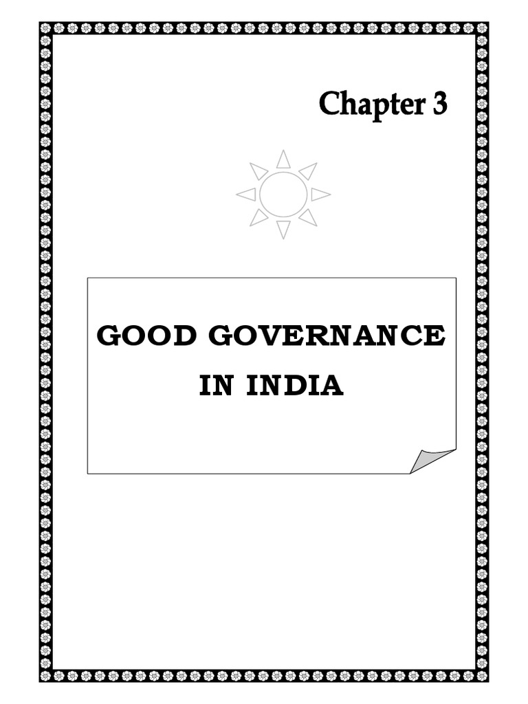 Good Governance | PDF | Good Governance | Governance