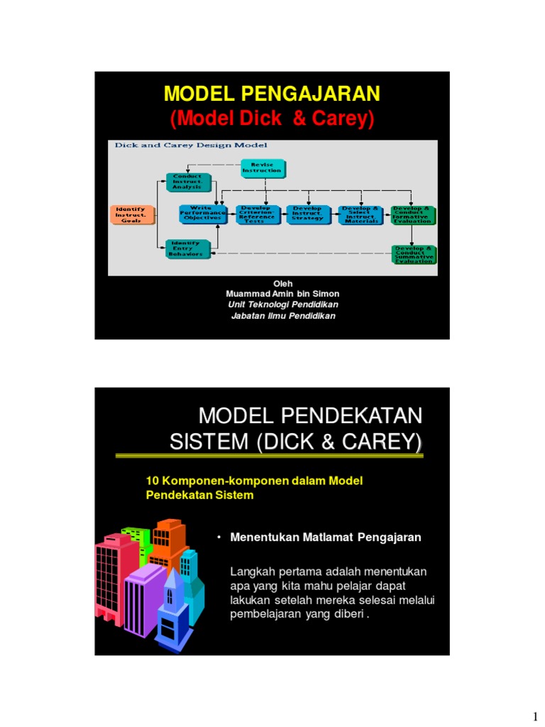 4 Model Dick and Carey PDF | PDF