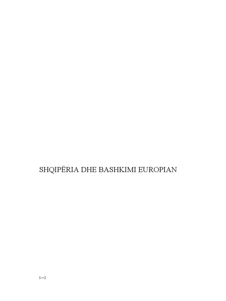 BE Dhe Shqiperia | PDF