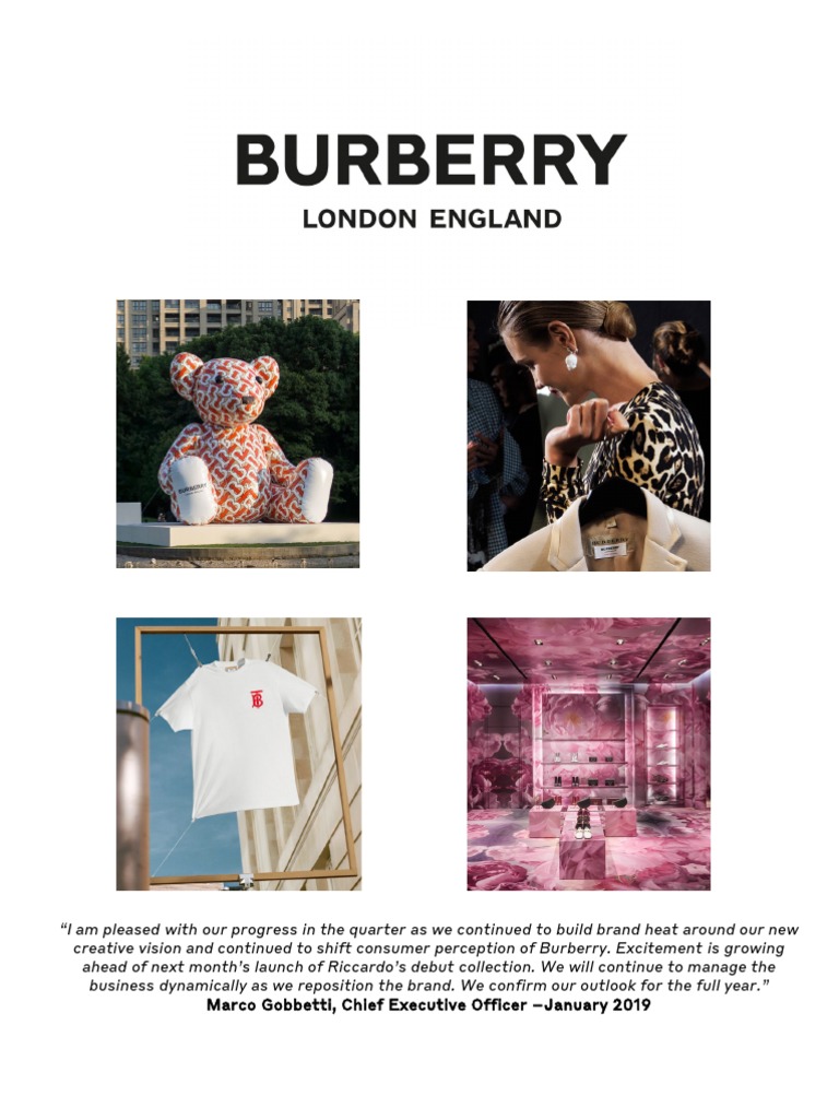 Burberry's Progress and Outlook Under New Creative Vision and ...
