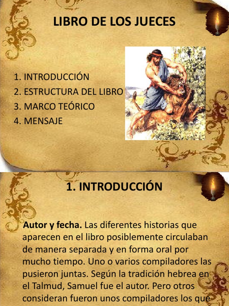 Libro de Los Jueces | PDF | Libro de jueces | Pueblo bíblico