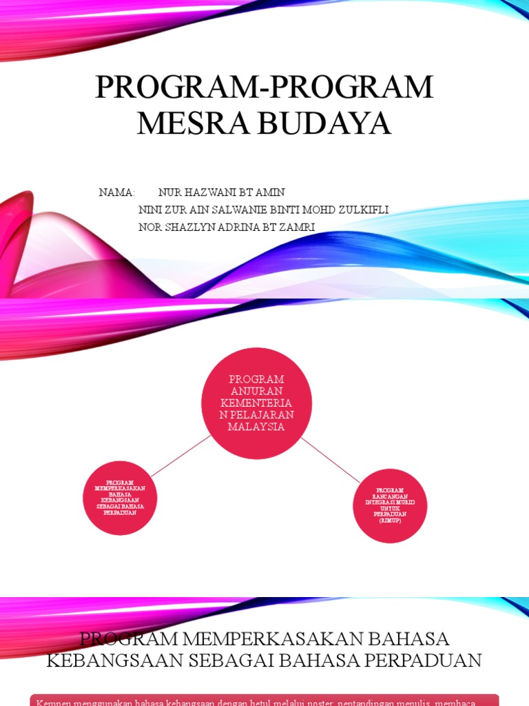 Program-Program Mesra Budaya | PDF