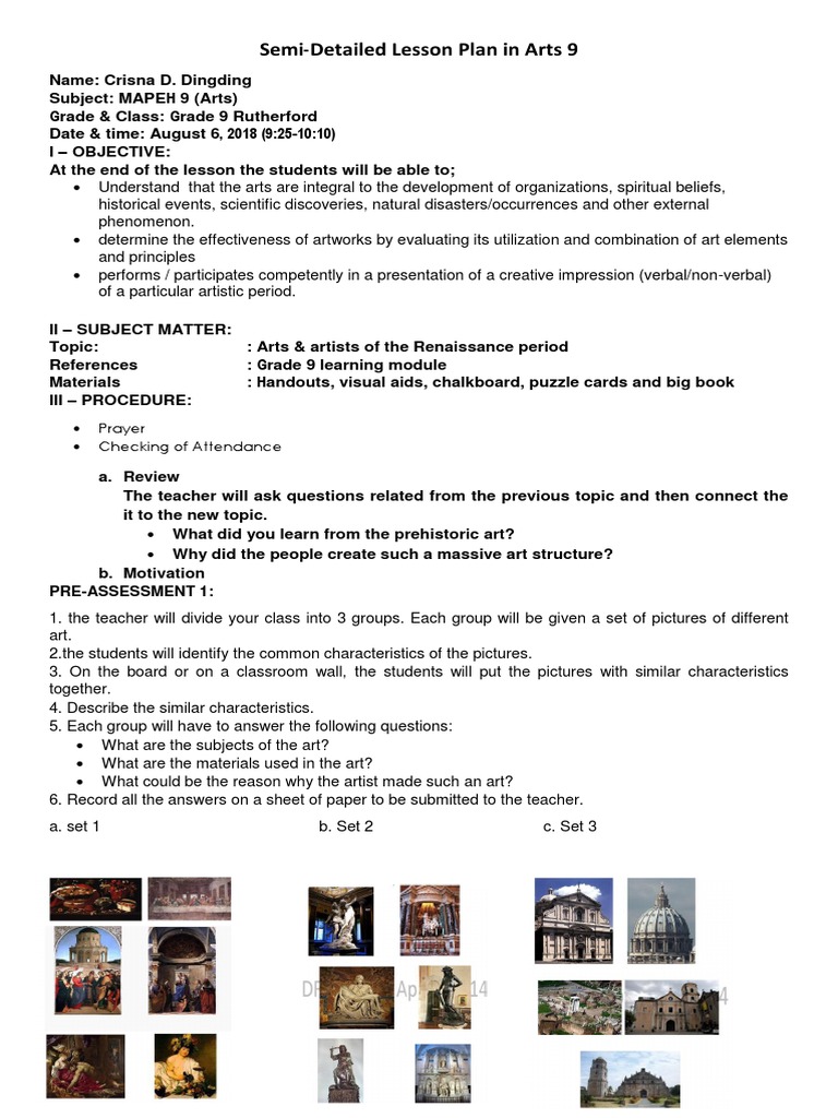 Renaissance Art Demo | PDF | Psychological Concepts | Behavior Modification