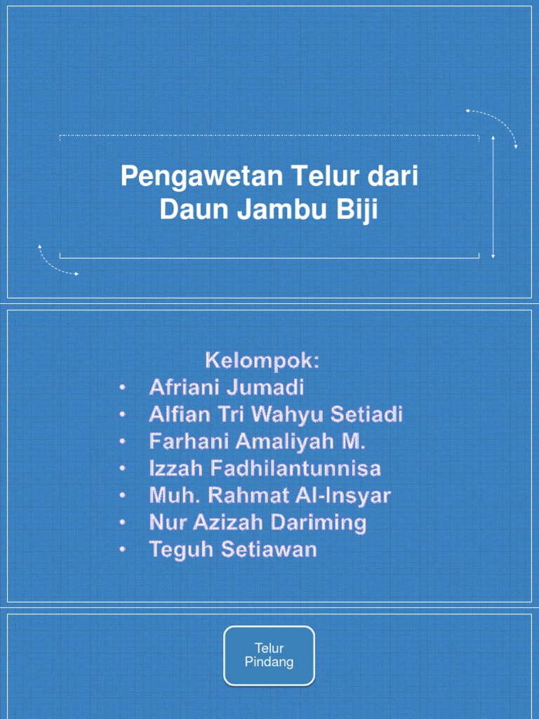 Telur Daun Jambu Biji | PDF