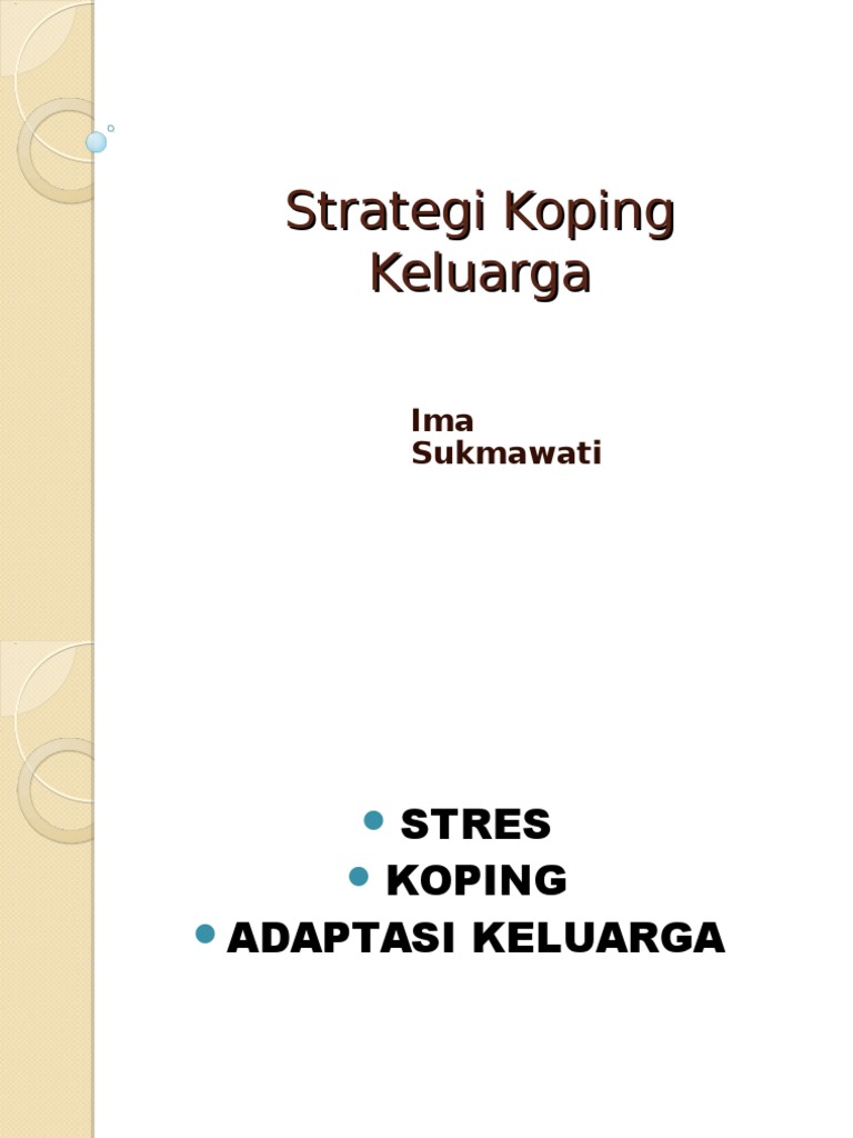 Koping Keluarga | PDF