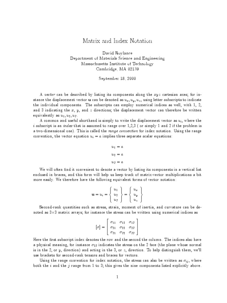 Tensores | Download Free PDF | Matrix (Mathematics) | Euclidean Vector
