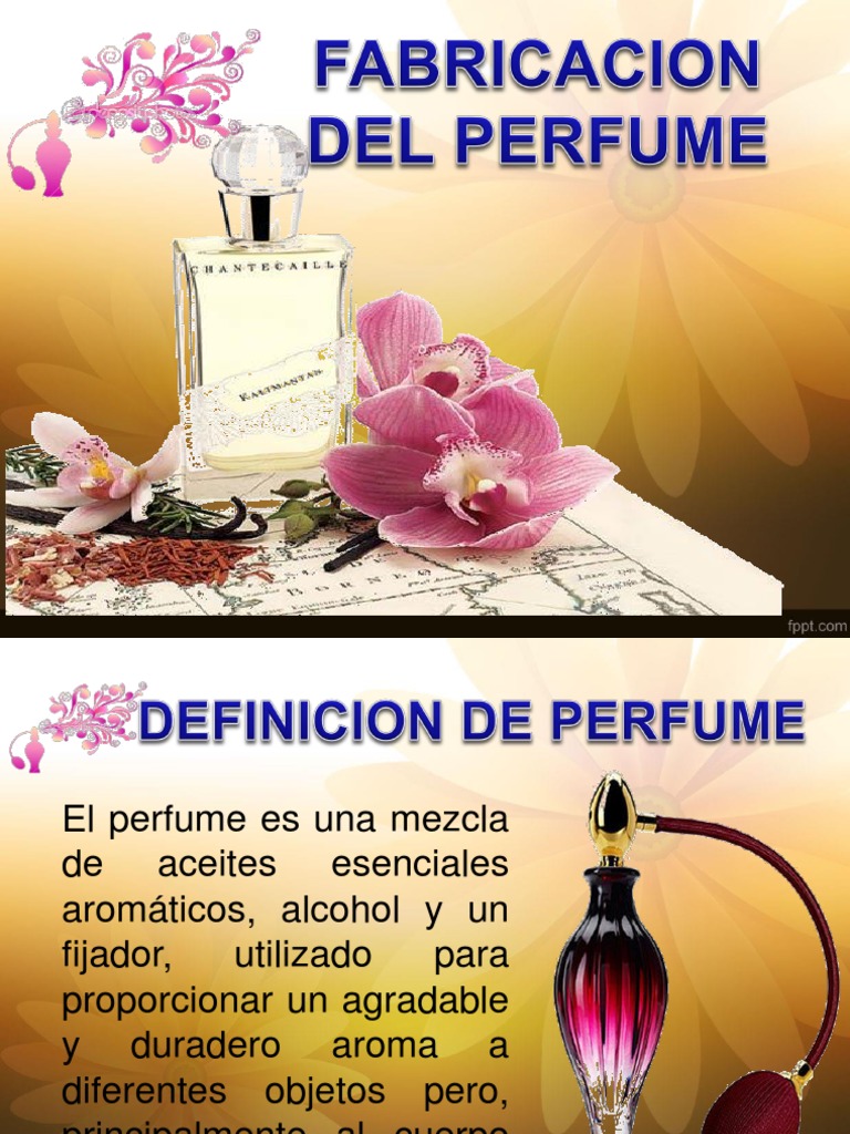 Fabricacion Del Perfume | Perfume | Aceite esencial