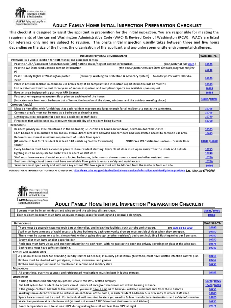 Initial Inspection Checklist | PDF | Bedroom | Toilet