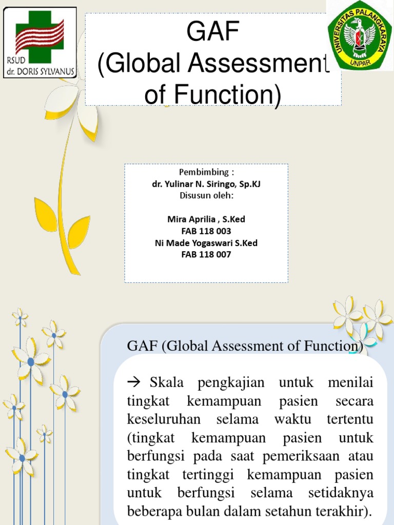 GAF Revisi | PDF