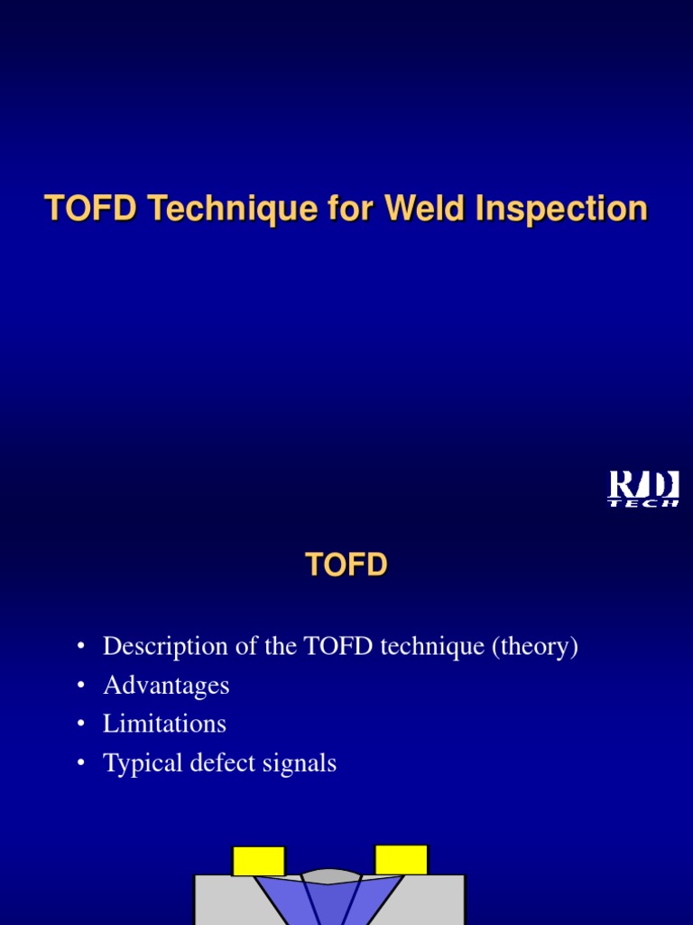 Comprehensive Analysis of the TOFD Technique for Weld Inspection ...