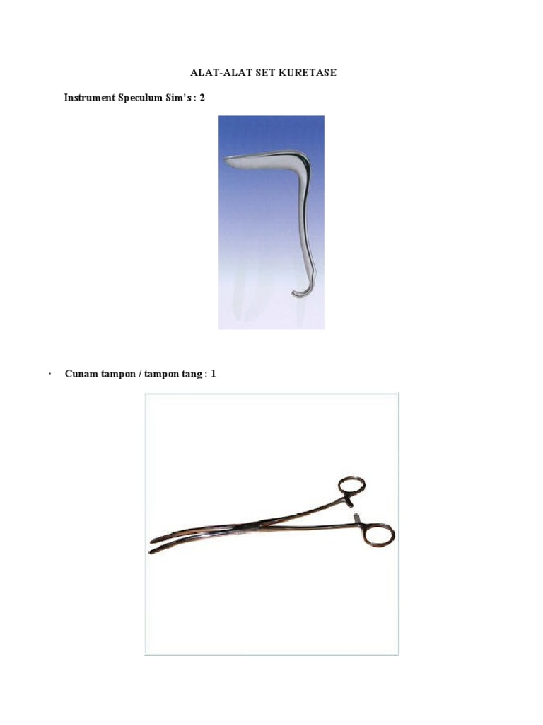 Alat Set Kuretase | PDF
