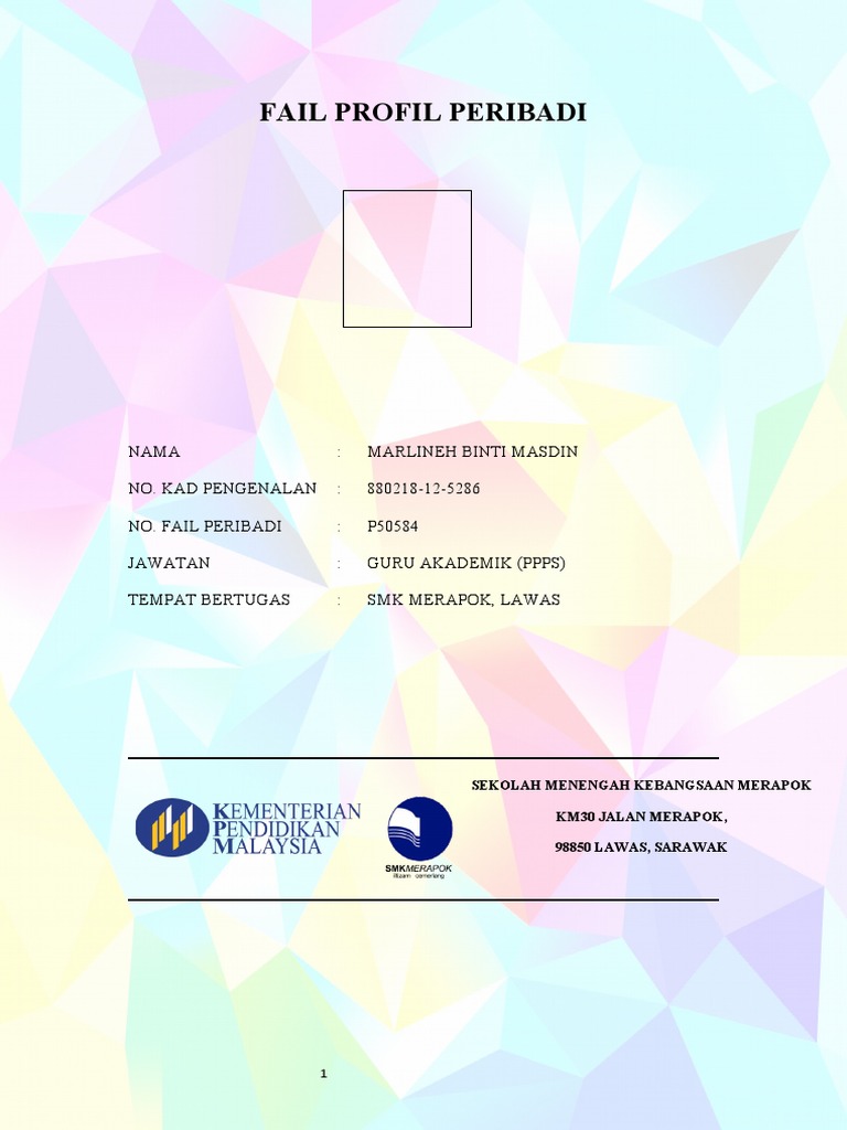 Fail Profil Peribadi | PDF