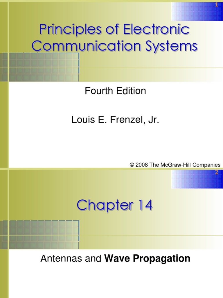 Chapter14. Wave Propagation | PDF | Radio Propagation | Ionosphere
