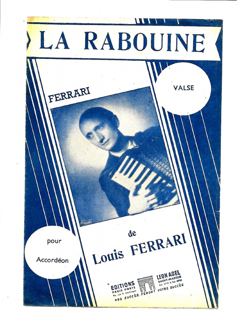 Louis Ferrari - La Rabouine (Valse) | PDF