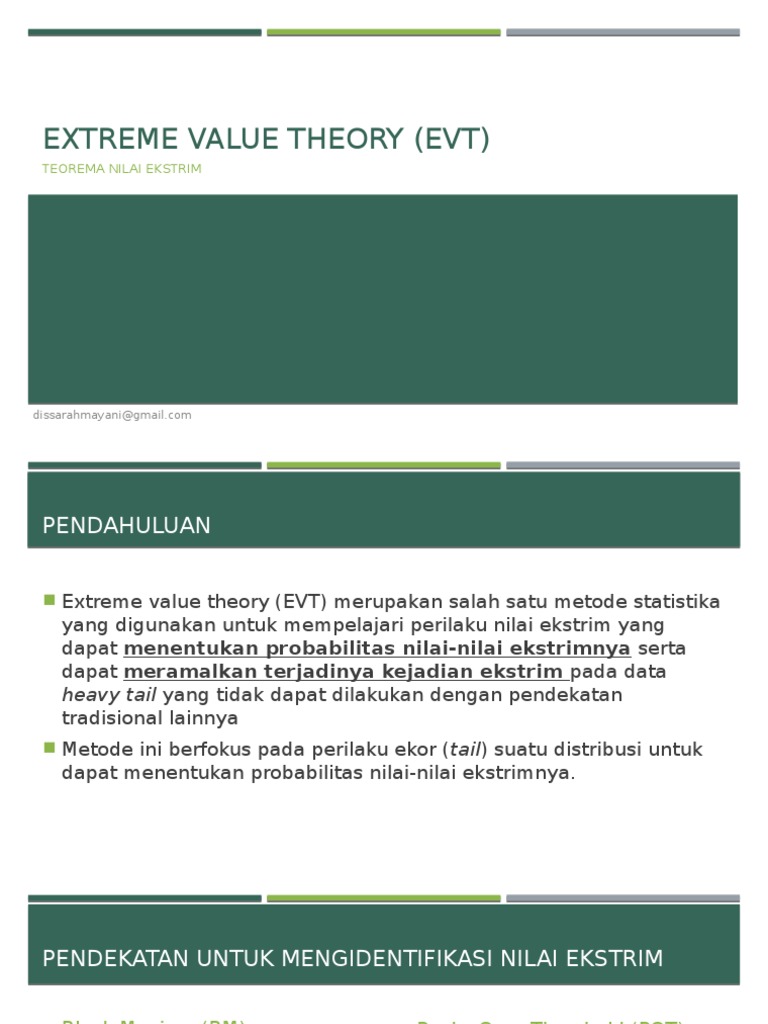 Extreme Value Theory (EVT) | PDF