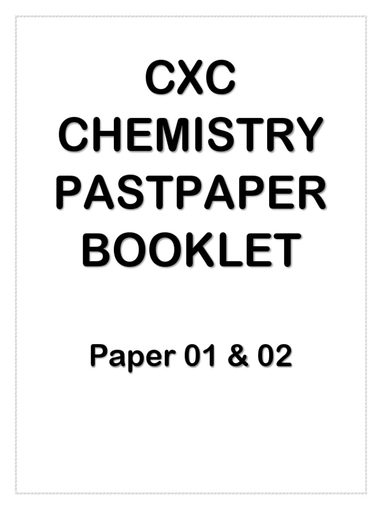 Chemistry COVER | PDF