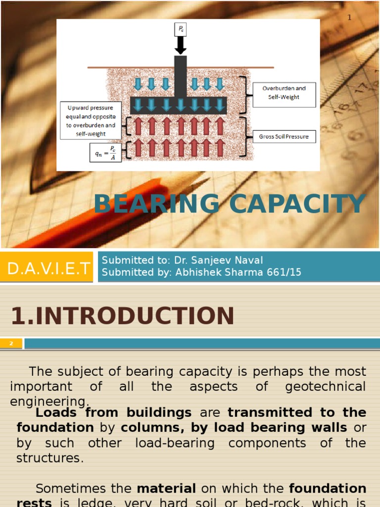 Geotechnical Bearing Capacity Guide | PDF | Foundation (Engineering ...