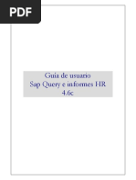 Manual SAP HCM: Guía de Usuario y Soporte | PDF | Bancos