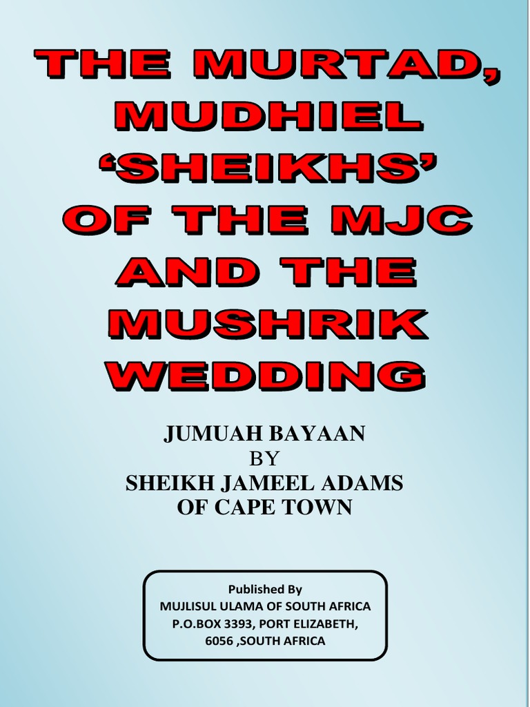 MJC and The Mushrik Wedding | PDF | Kafir | Religious Belief And Doctrine