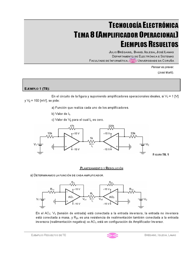 Tema 8 - Ejercicios Resueltos PDF | PDF