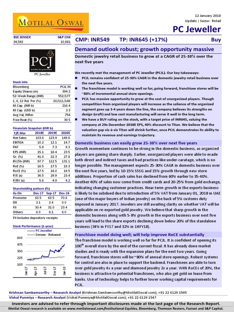 PCJ 1 | PDF | Financial Analyst | Securities (Finance)