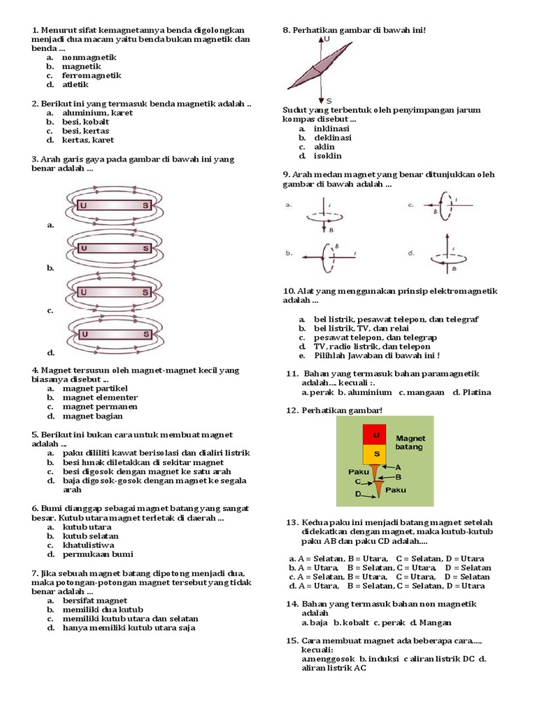 Soal Kemagnetan | PDF
