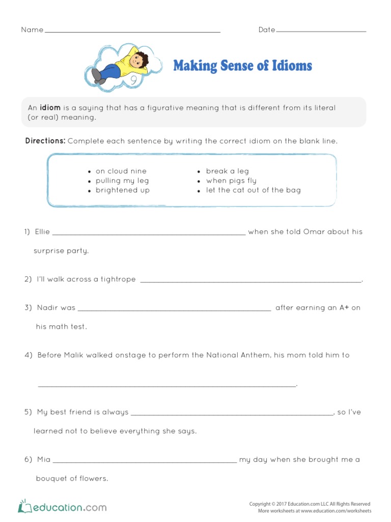 Making Sense of Idioms | PDF