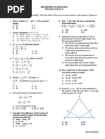 GEN ED Mathematics | PDF | Trigonometric Functions | Rectangle