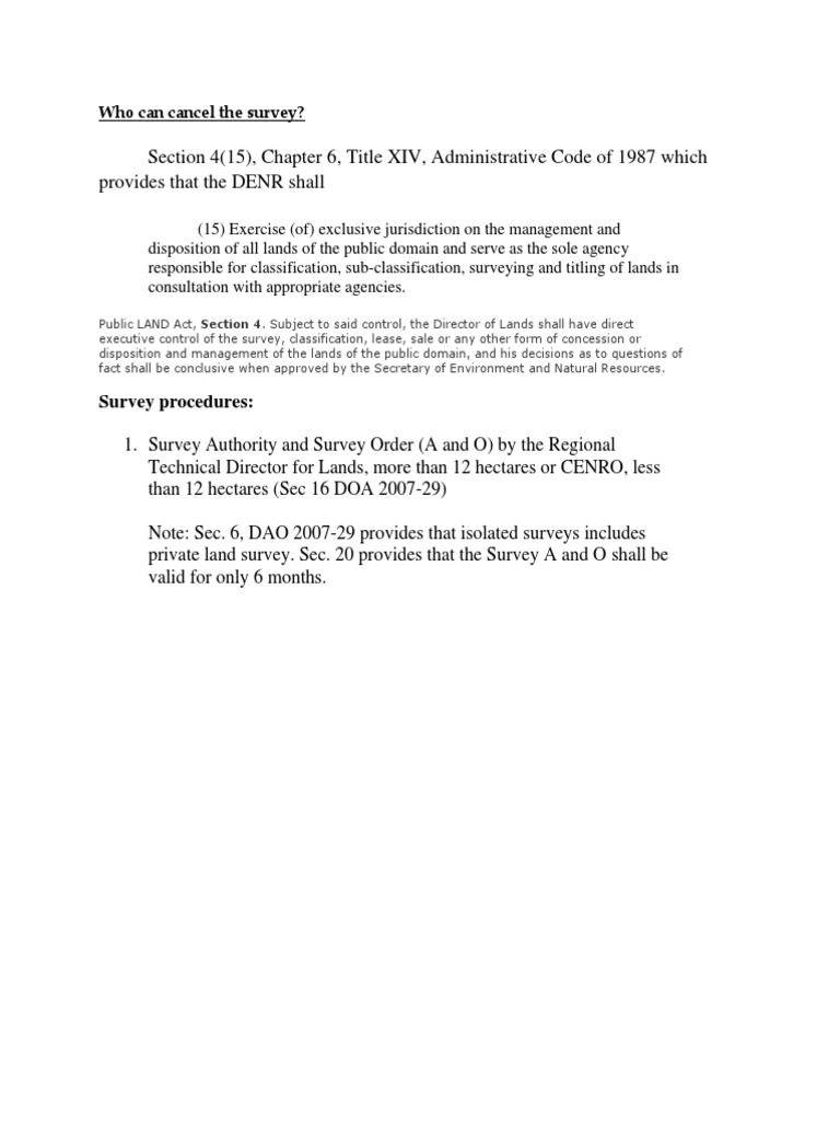 Section 4 (15), Chapter 6, Title XIV, Administrative Code of 1987 Which ...