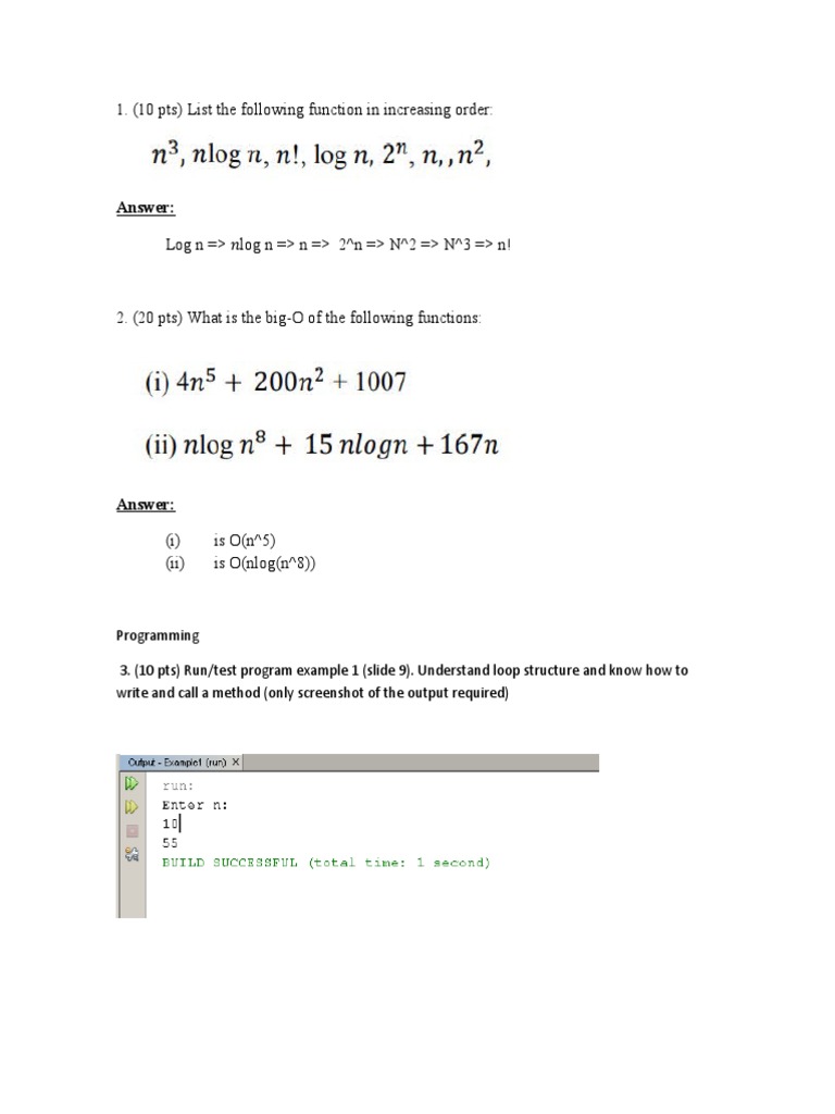 Comp3040 02 Data Structures Assignment 1 Part 4 Pdf Computer Programming Areas Of Computer 4269