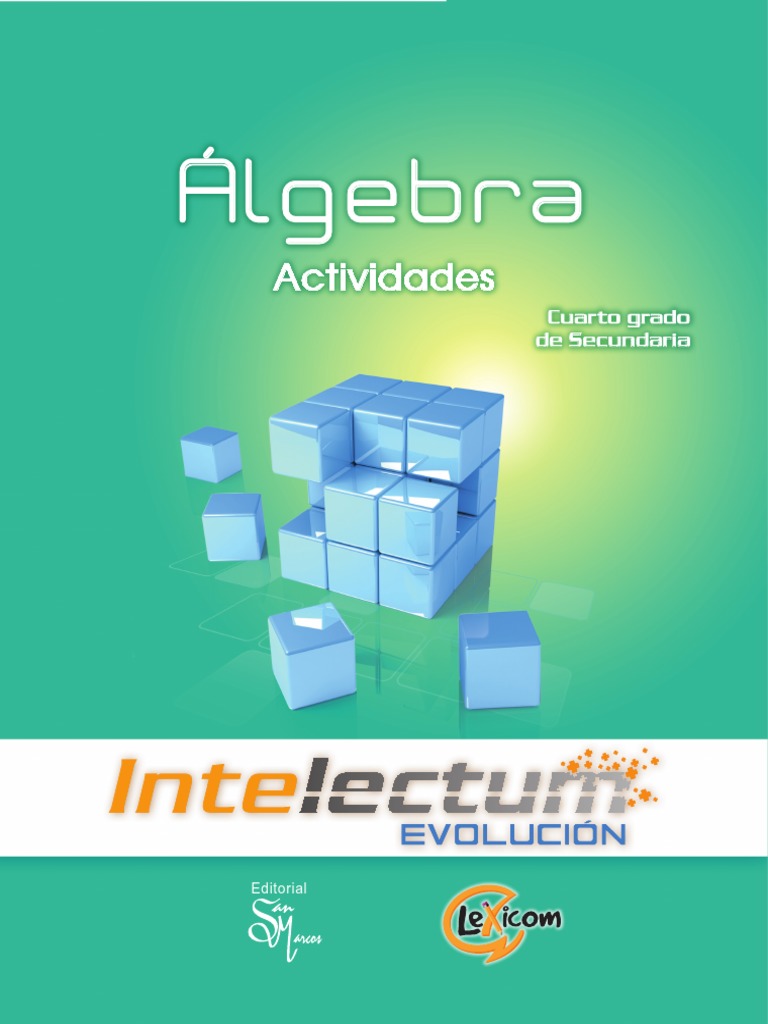Álgebra 4 Act. - Intelectum | PDF | Integral | Geometría