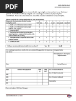 IPD Patient Feedback Form | PDF | Patient | Hospital