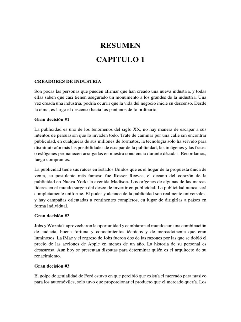 Resumen Del Libro | PDF | Dell | Procter & Gamble