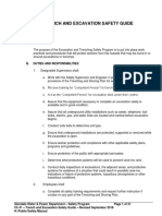 Excavation Trenching Daily Inspection Checklist PDF | PDF | Excavation ...