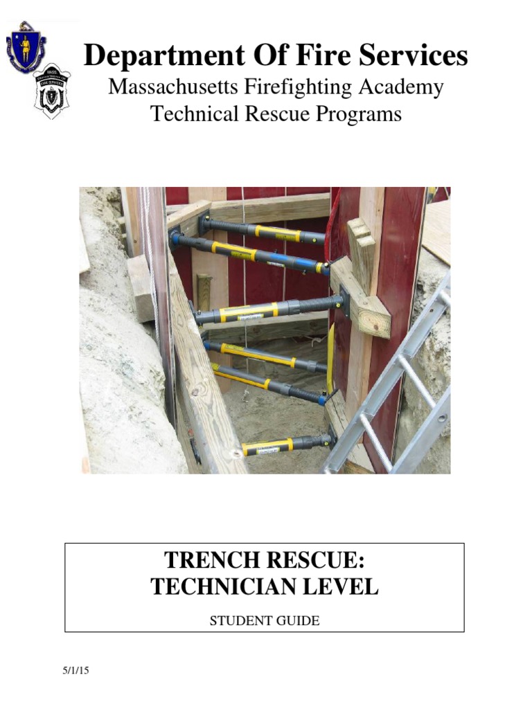 Trench Rescue Training Guide | PDF | Firefighter | Deep Foundation
