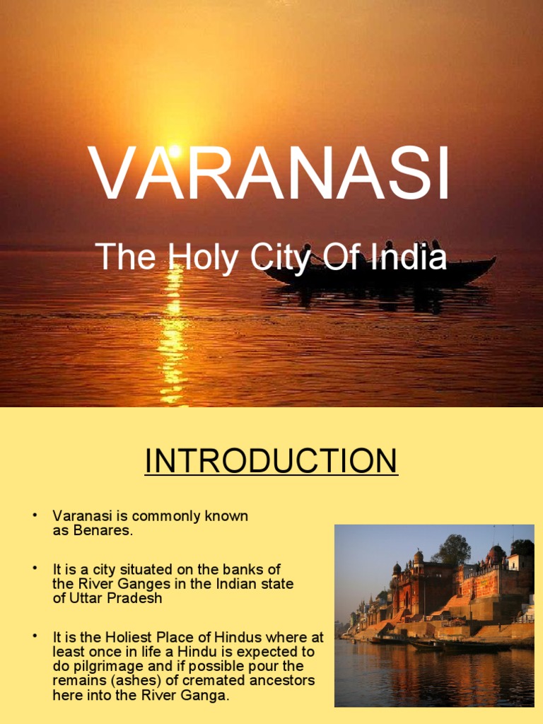 Varanasi: The Holy City of India | PDF