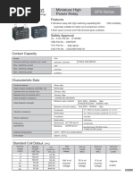 Rayex LU 5 R Datasheet | PDF | Alternating Current | Relay