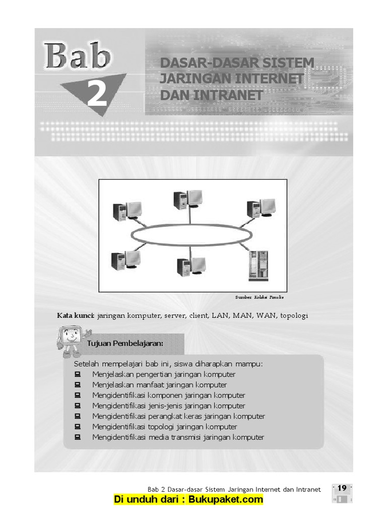 Bab 2 Dasar-Dasar Sistem Jaringan Internet Dan Intranet | PDF