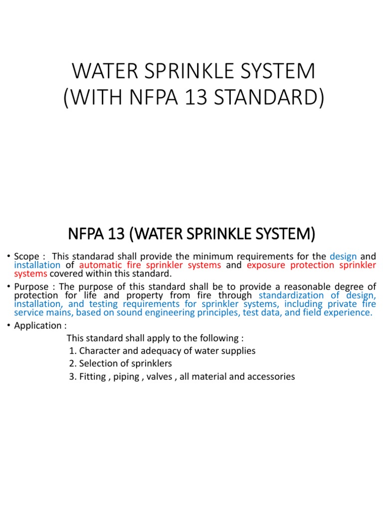 Water Sprinkle System | PDF | Home & Garden | Technology & Engineering