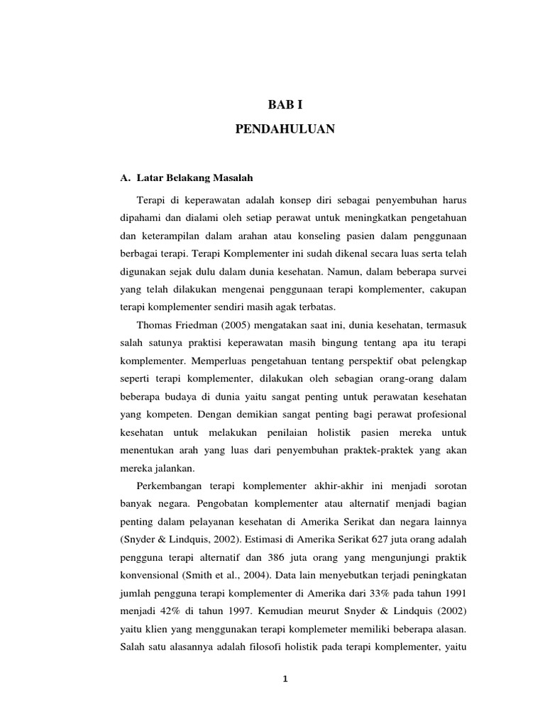 Terapi Komplementer Pasien Paliatif | PDF | Pengembangan Diri