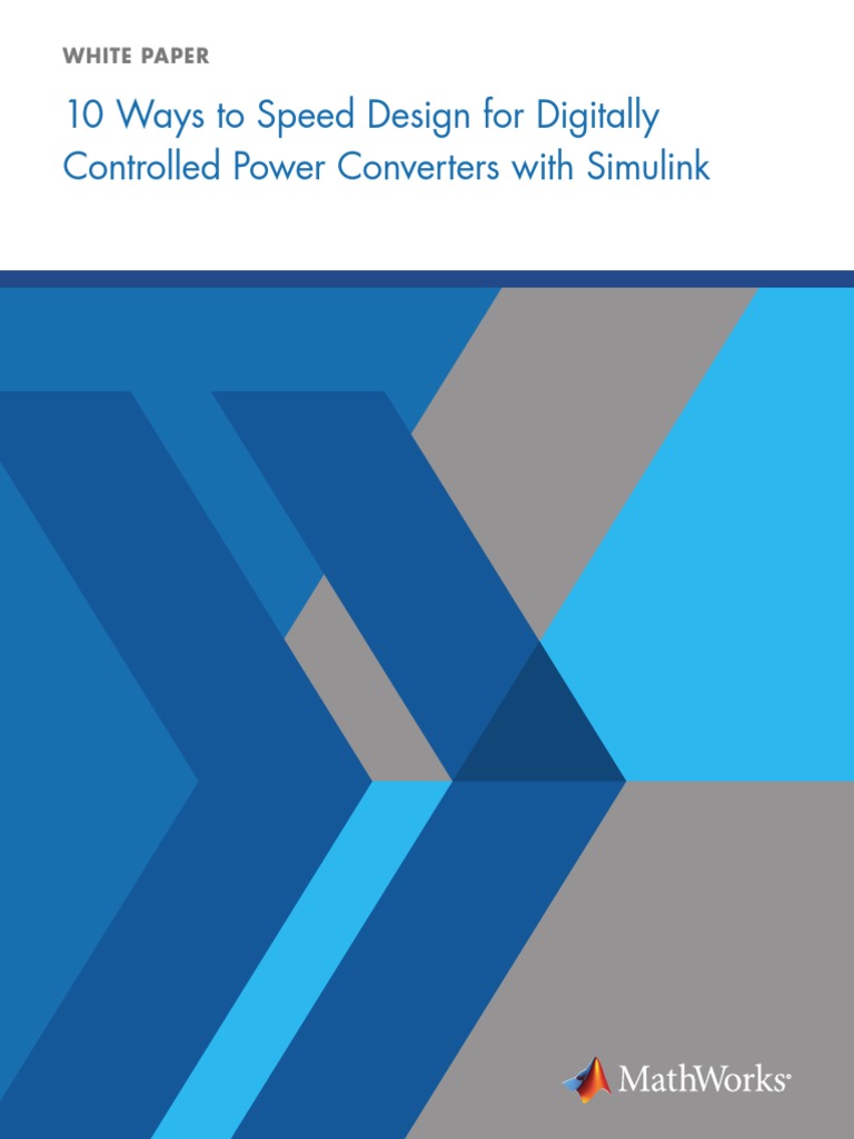 MATLAB Motor Power Control Whitepaper | PDF | Simulation | Electrical ...