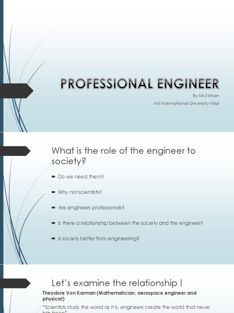 PROFESSIONAL ENGINEER STD Ver | PDF | Engineering | Sustainability