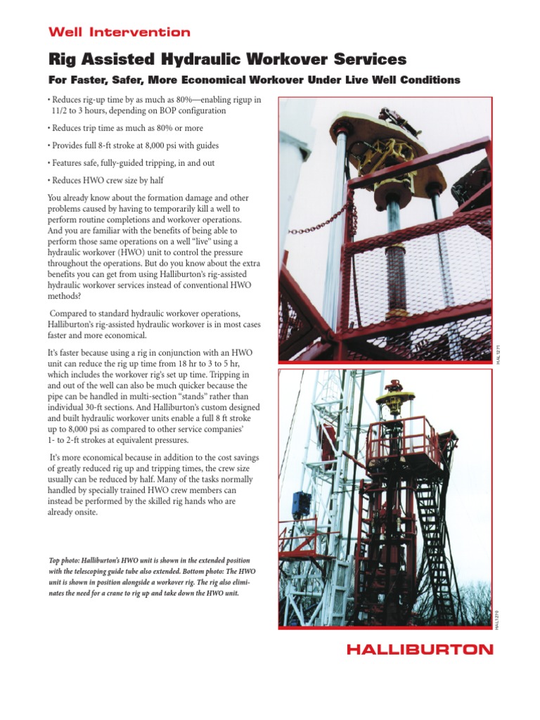 Well Intervention Assisted PDF | PDF | Drilling Rig | Civil Engineering