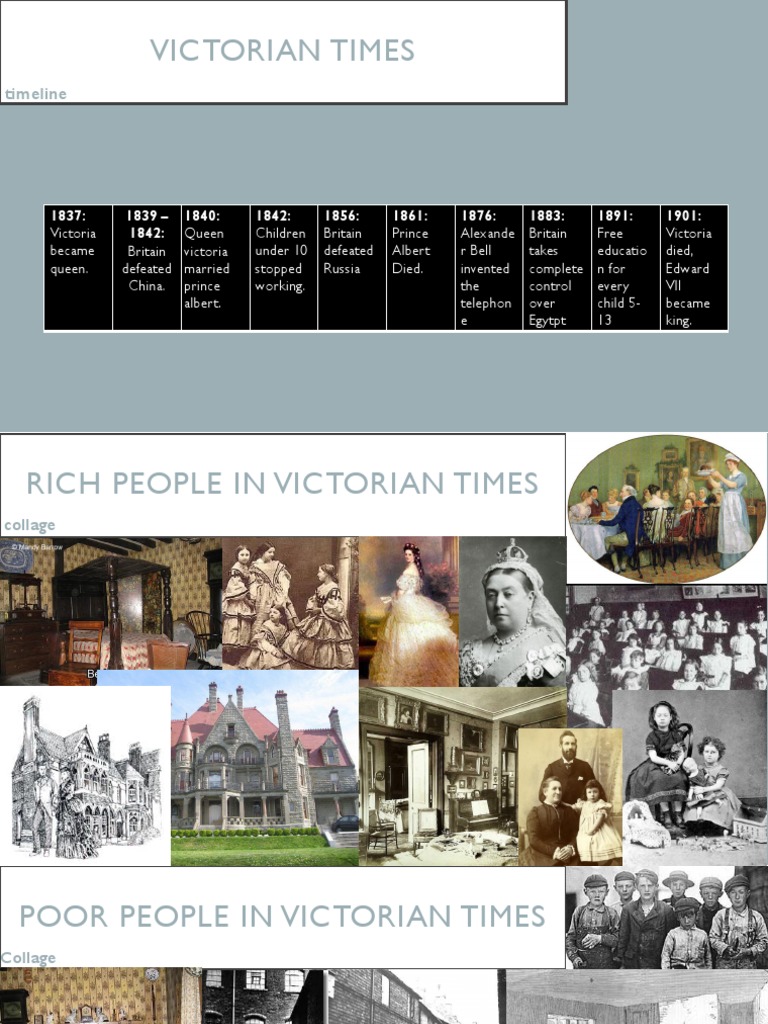 Elc Victorian Times | PDF