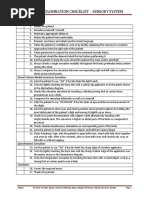 Abdominal Examination Checklist | PDF | Abdomen | Anatomy